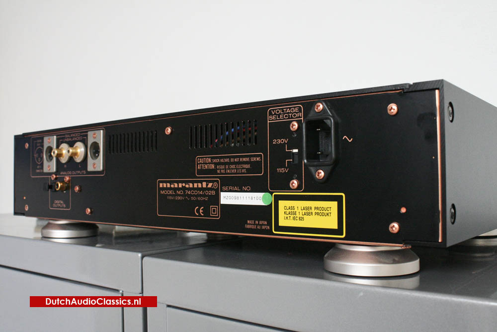 Marantz CD14 black - DutchAudioClassics.nl