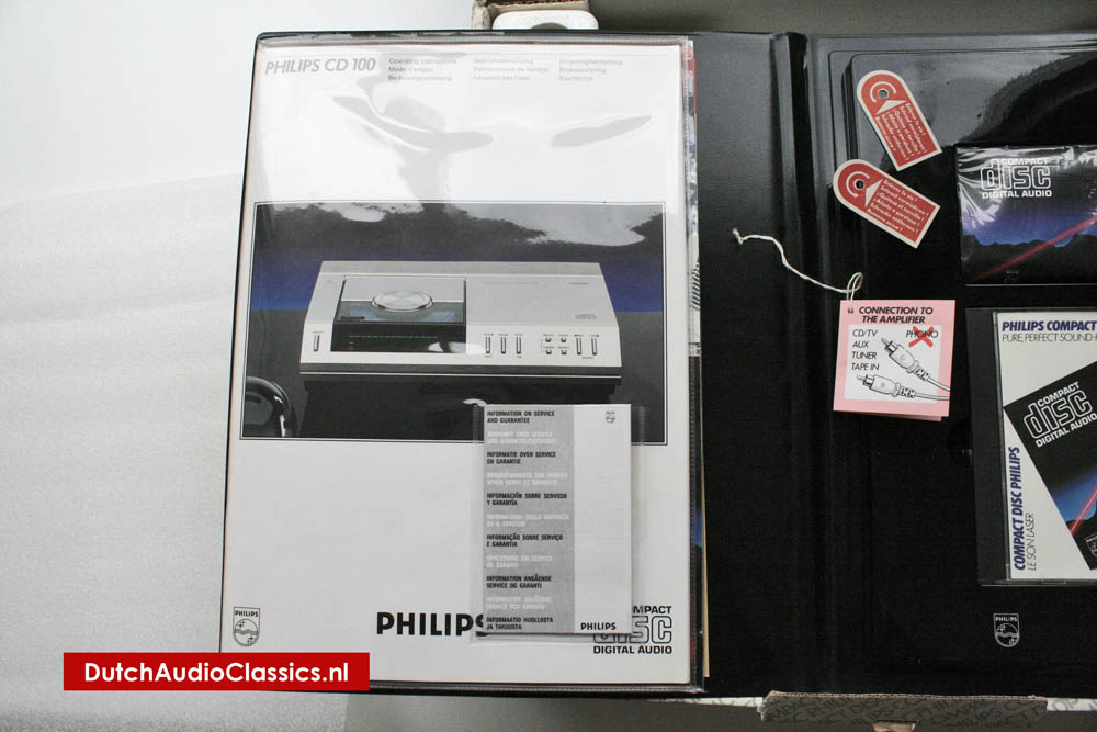 Philips CD100 - DutchAudioClassics.nl