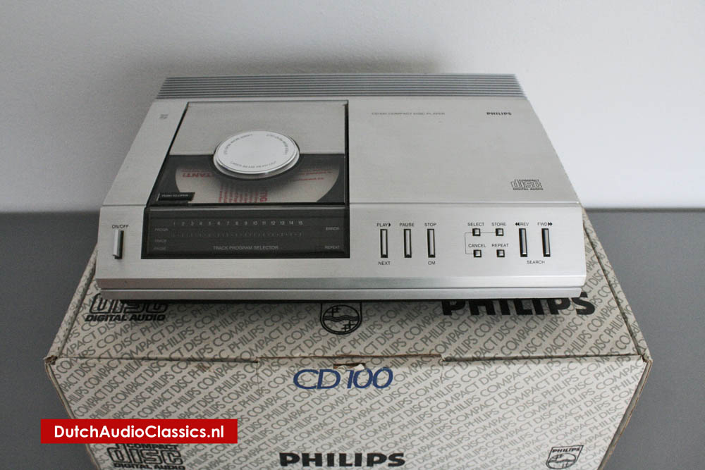 Philips CD100 - DutchAudioClassics.nl