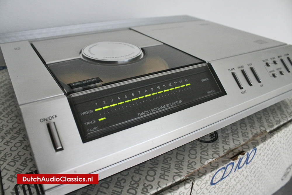 Philips CD100 - DutchAudioClassics.nl