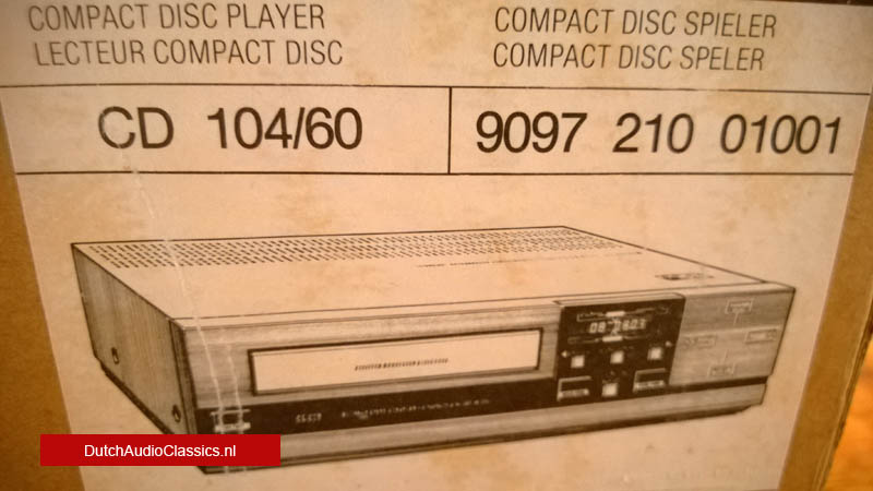 Philips CD104 - DutchAudioClassics.nl