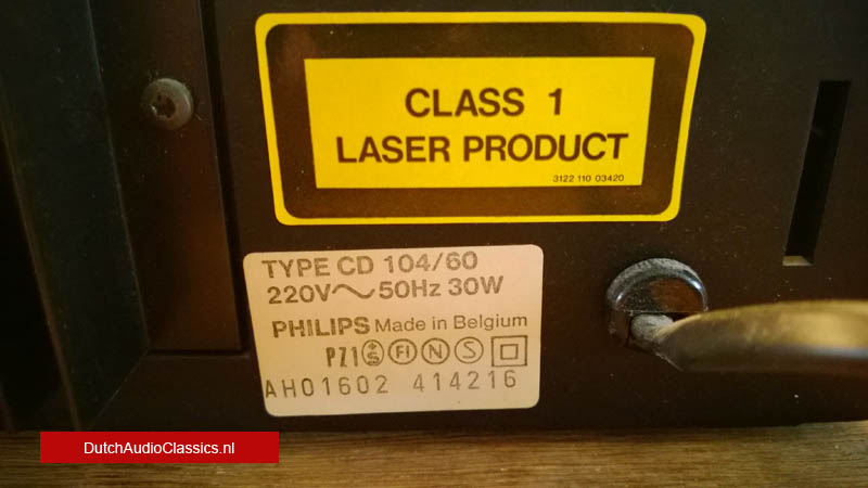 Philips CD104 - DutchAudioClassics.nl