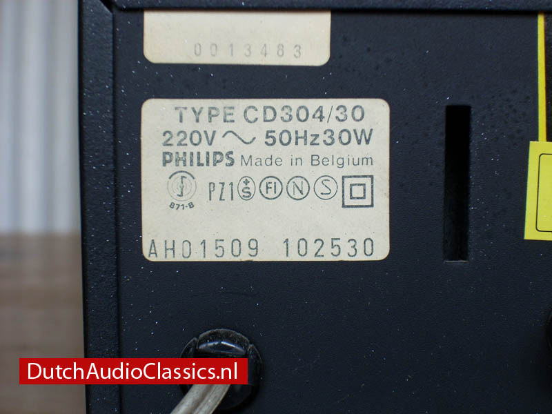 Philips CD304 - DutchAudioClassics.nl