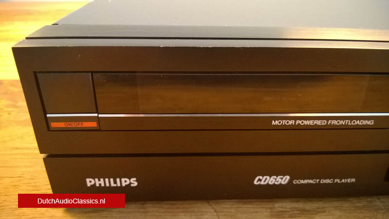 Philips CD650 - DutchAudioClassics.nl