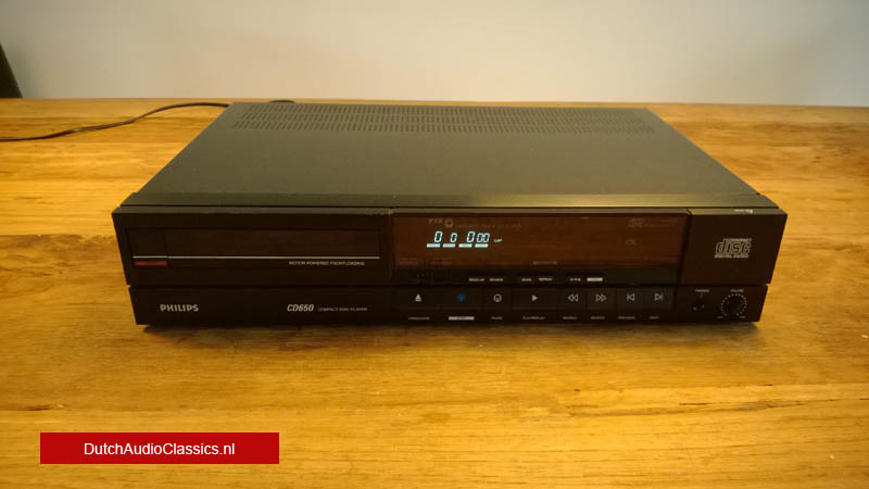 Philips CD650 - DutchAudioClassics.nl