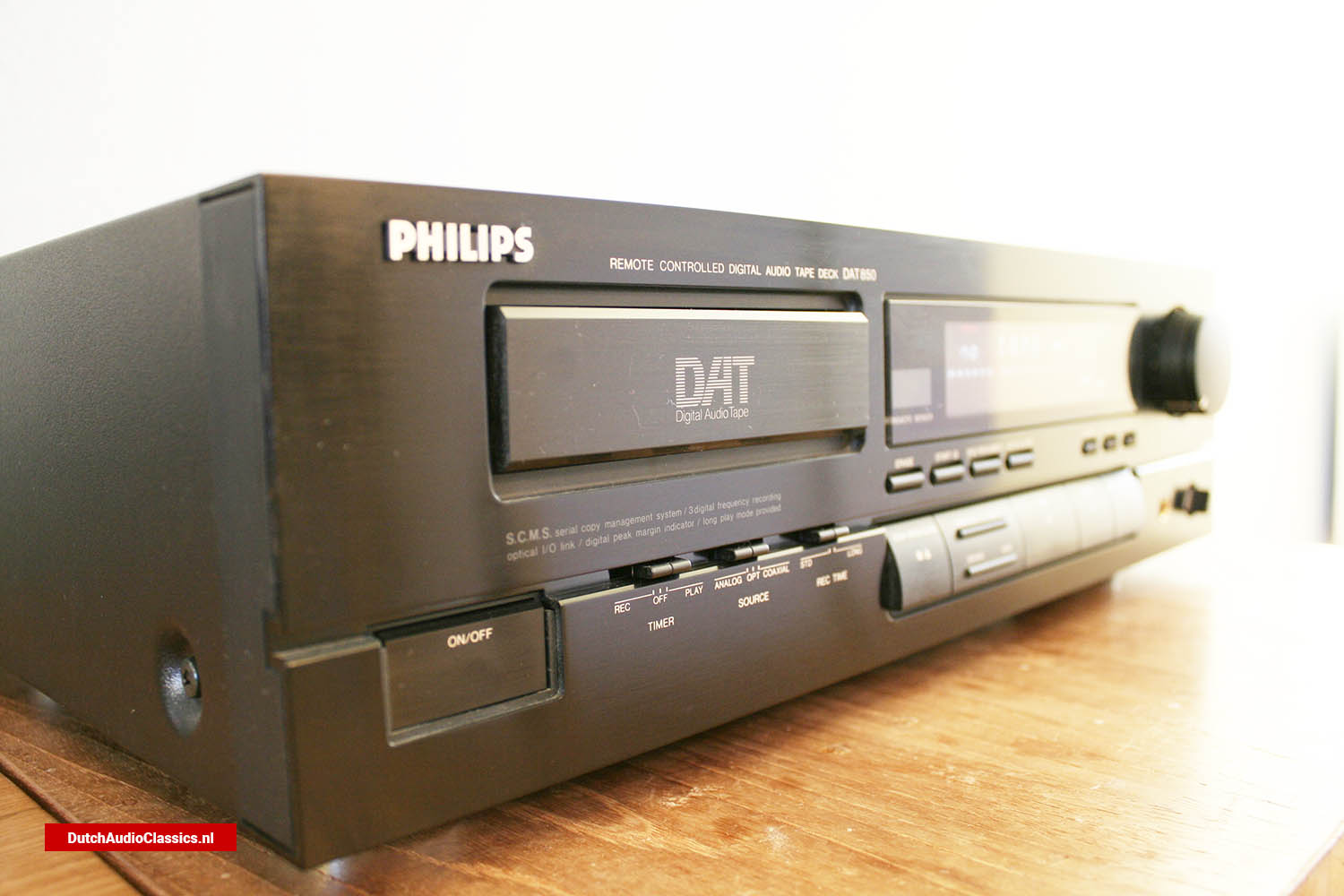Philips DAT850 DAT recorder - DutchAudioClassics.nl