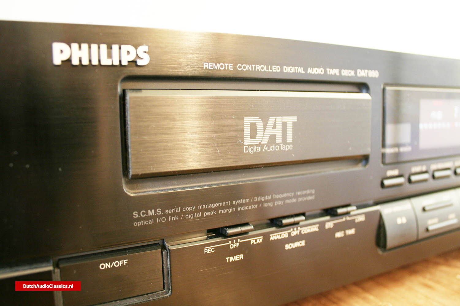Philips DAT850 DAT recorder - DutchAudioClassics.nl