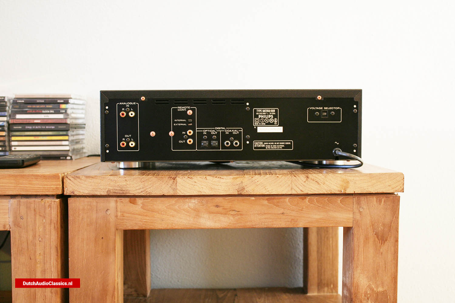 Philips DAT850 DAT recorder - DutchAudioClassics.nl