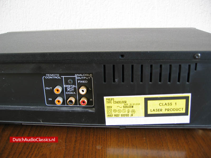 Philips CD630 - DutchAudioClassics.nl
