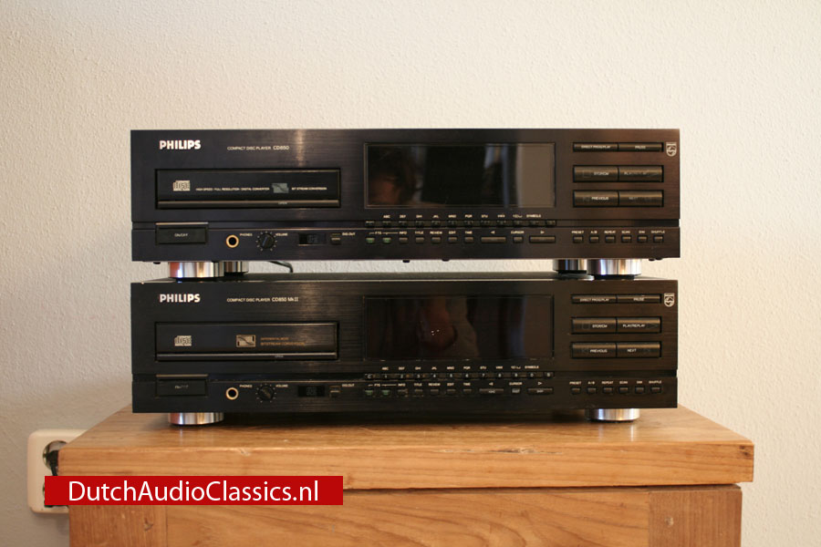 Philips CD850 mkII - DutchAudioClassics.nl
