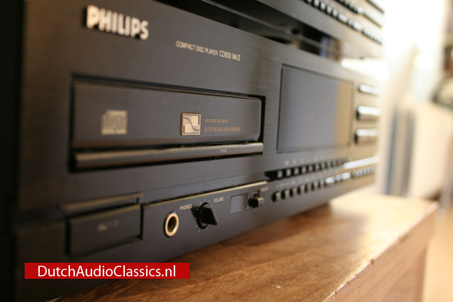Philips CD850 mkII - DutchAudioClassics.nl