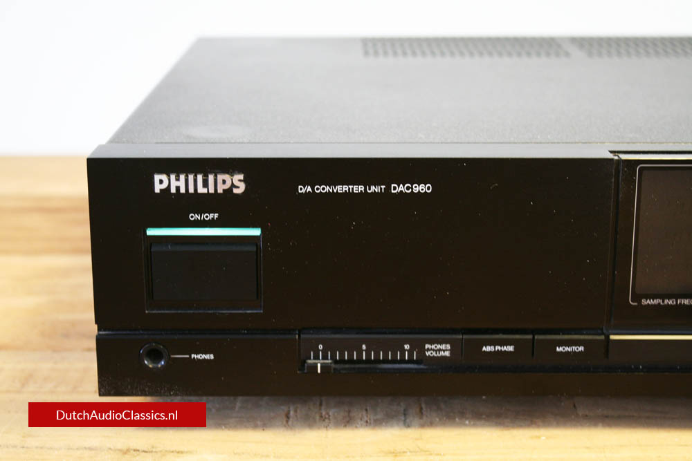 Philips DAC960 d/a converter - DutchAudioClassics.nl