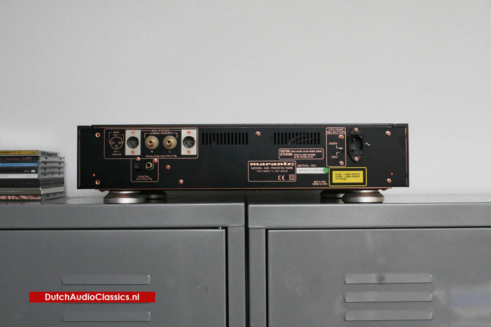 Marantz CD14 2x TDA1547 DAC7 - DutchAudioClassics.nl
