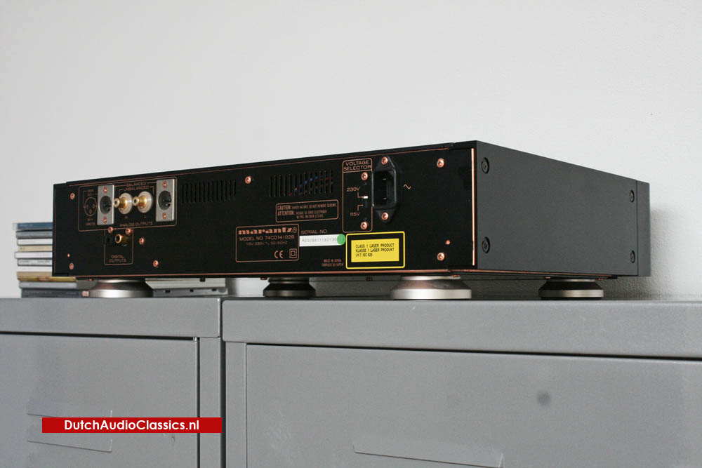Marantz CD14 2x TDA1547 DAC7 - DutchAudioClassics.nl
