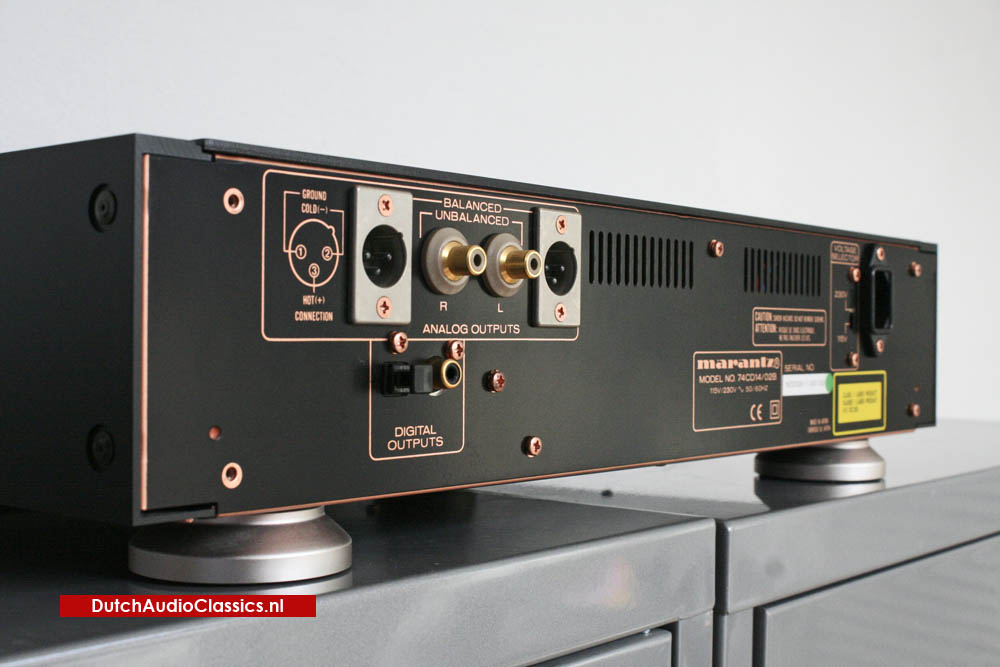 Marantz CD14 2x TDA1547 DAC7 - DutchAudioClassics.nl