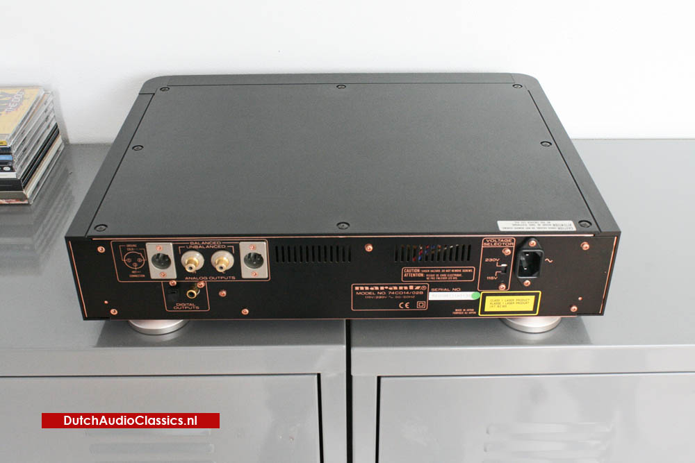 Marantz CD14 2x TDA1547 DAC7 - DutchAudioClassics.nl