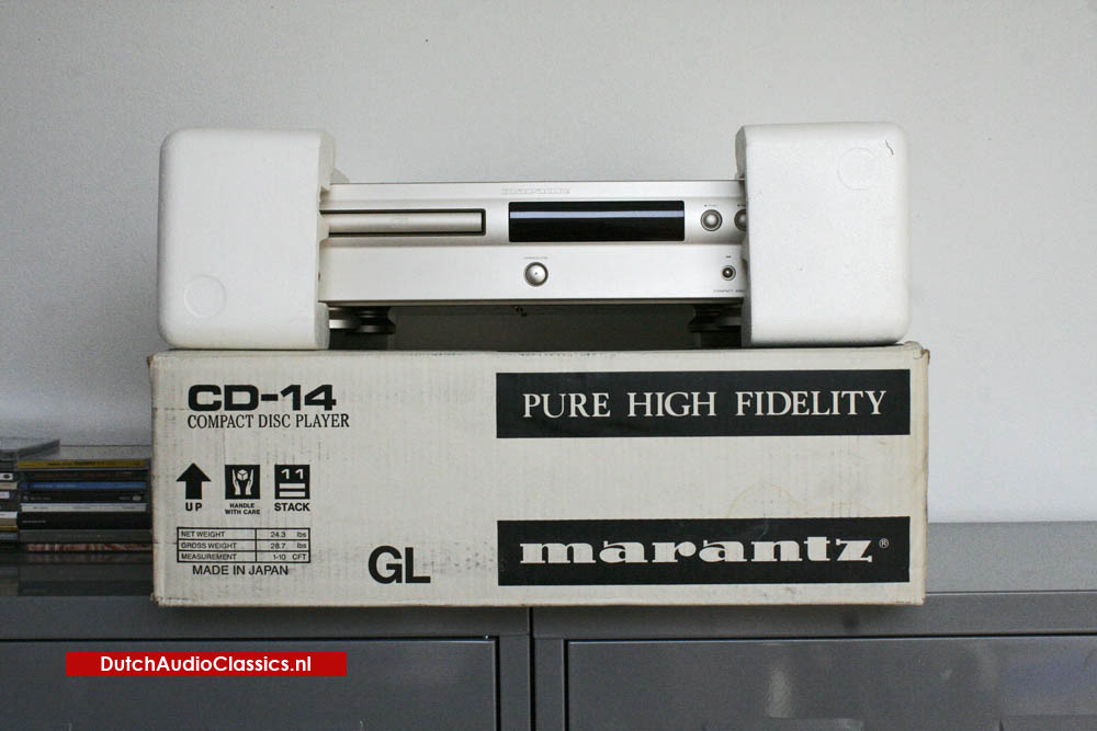 Marantz CD14 2x TDA1547 DAC7 - DutchAudioClassics.nl