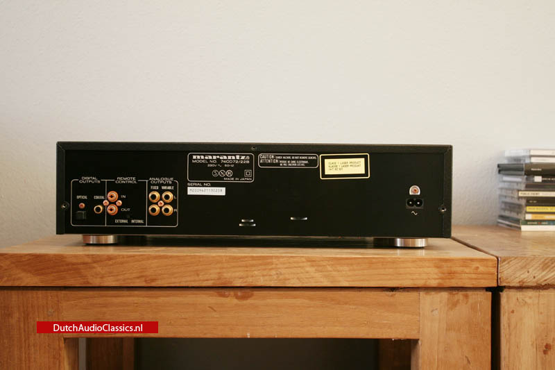 Marantz CD72 mkII TDA1547- DutchAudioClassics.nl