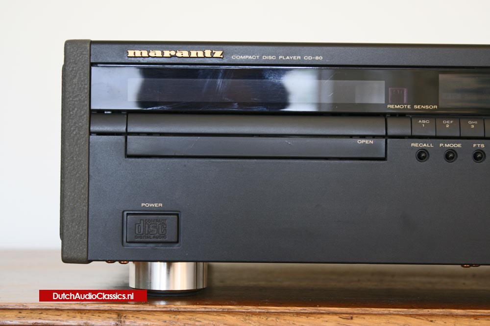 Marantz CD80 TDA1541 S1 single crown - DutchAudioClassics.nl