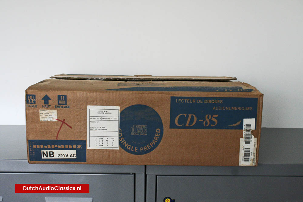 Marantz CD85 TDA1541 S1 single crown - DutchAudioClassics.nl