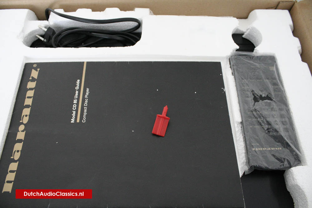 Marantz CD85 TDA1541 S1 single crown - DutchAudioClassics.nl