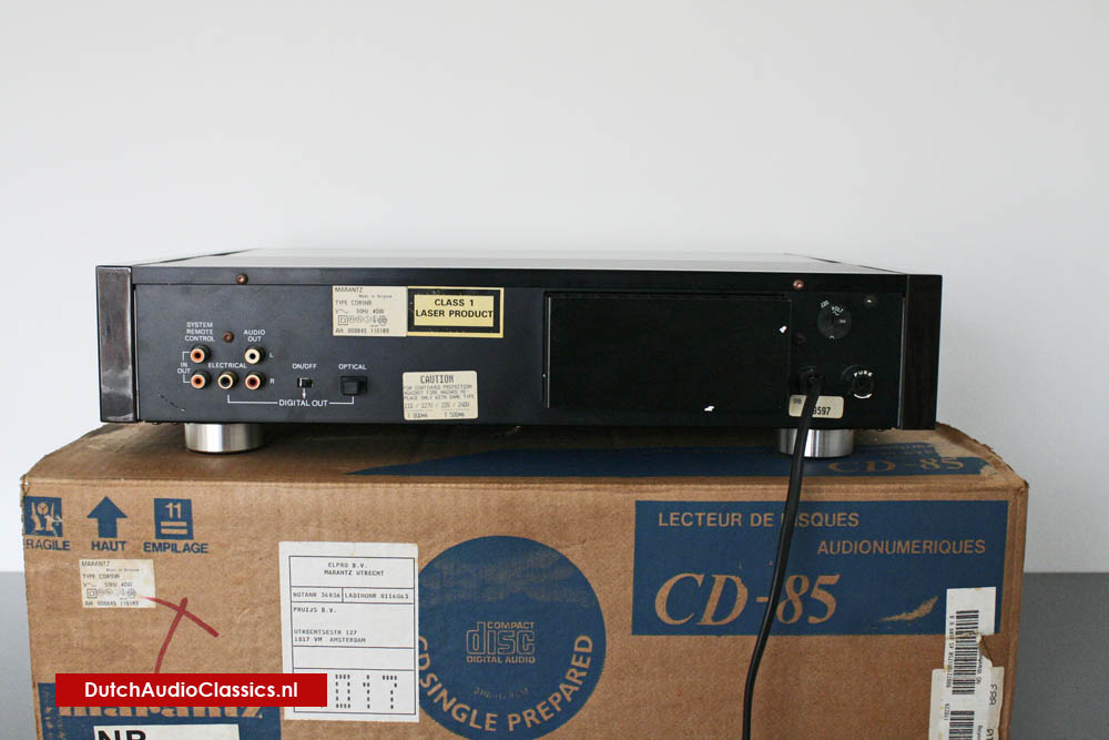 Marantz CD85 TDA1541 S1 single crown - DutchAudioClassics.nl