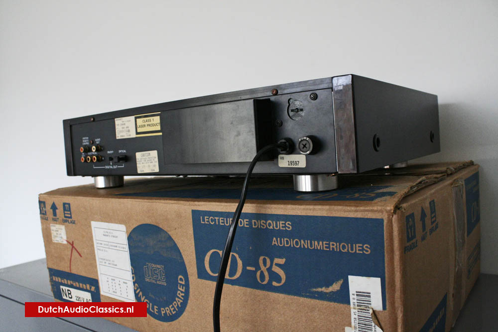 Marantz CD85 TDA1541 S1 single crown - DutchAudioClassics.nl