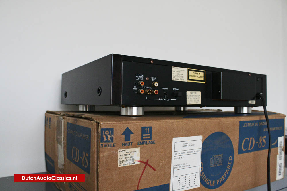 Marantz CD85 TDA1541 S1 single crown - DutchAudioClassics.nl