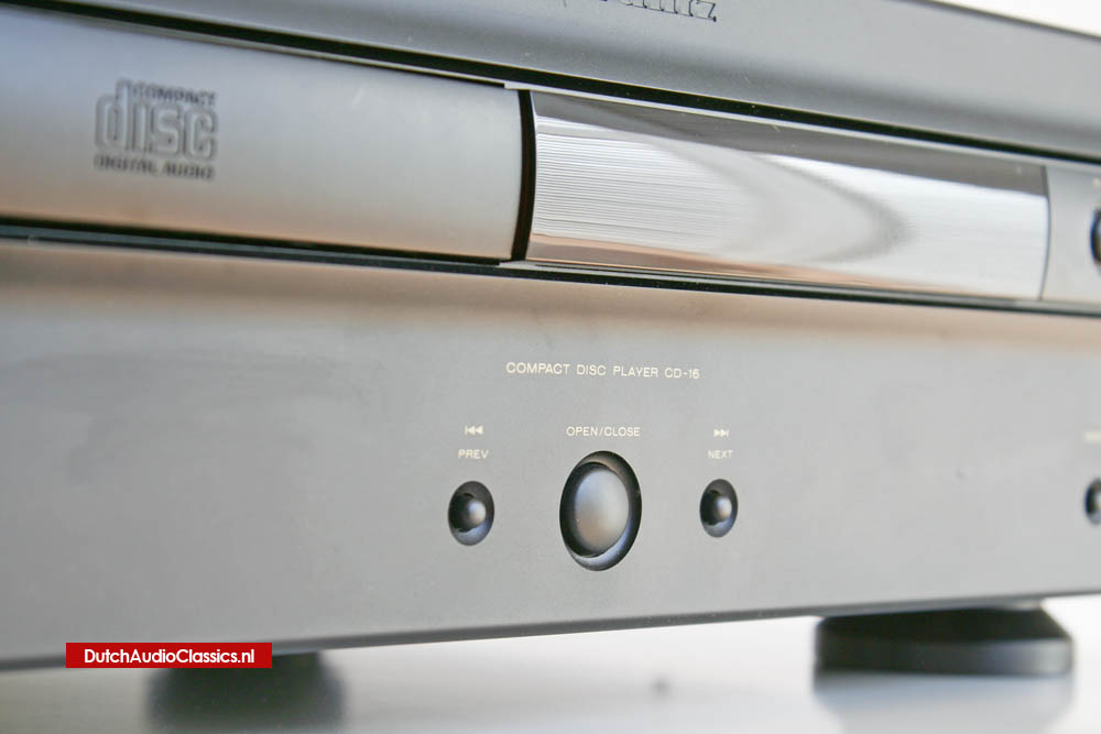Marantz CD16 cdplayer 2x TDA1547 - DutchAudioClassics.nl