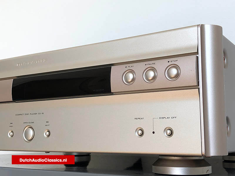 Marantz CD16 Exclusive cdplayer 2x TDA1547 - DutchAudioClassics.nl