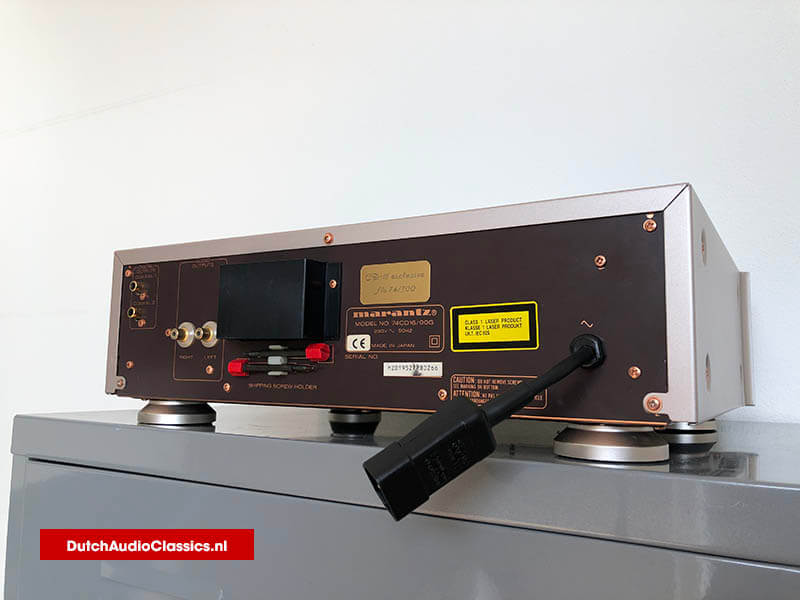 Marantz CD16 Exclusive cdplayer 2x TDA1547 - DutchAudioClassics.nl
