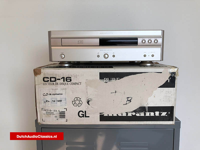 Marantz CD16 SE Special Edition cdplayer 2x TDA1547 - DutchAudioClassics.nl