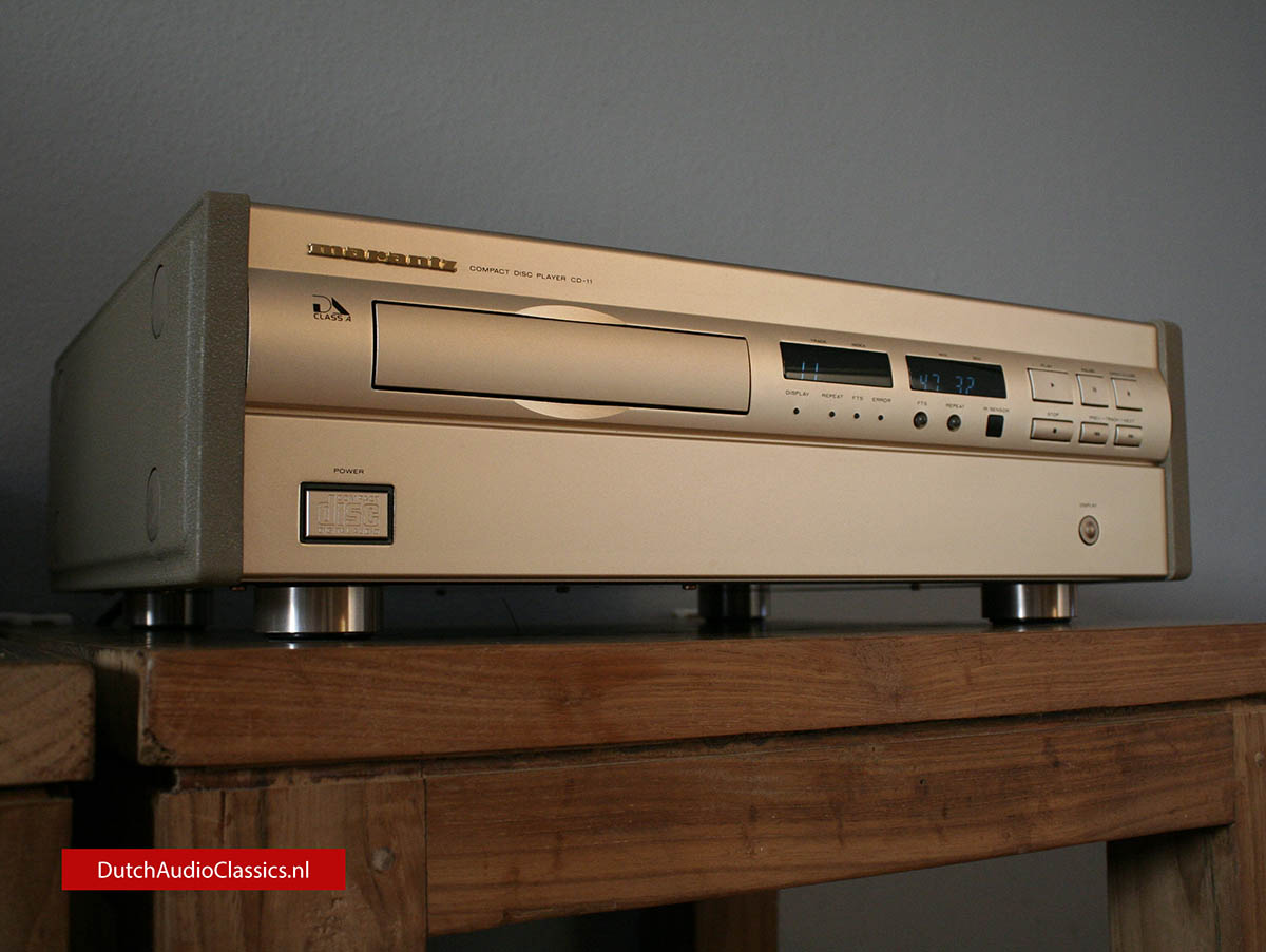 Marantz CD11 LE cdplayer 2x TDA1547 - DutchAudioClassics.nl