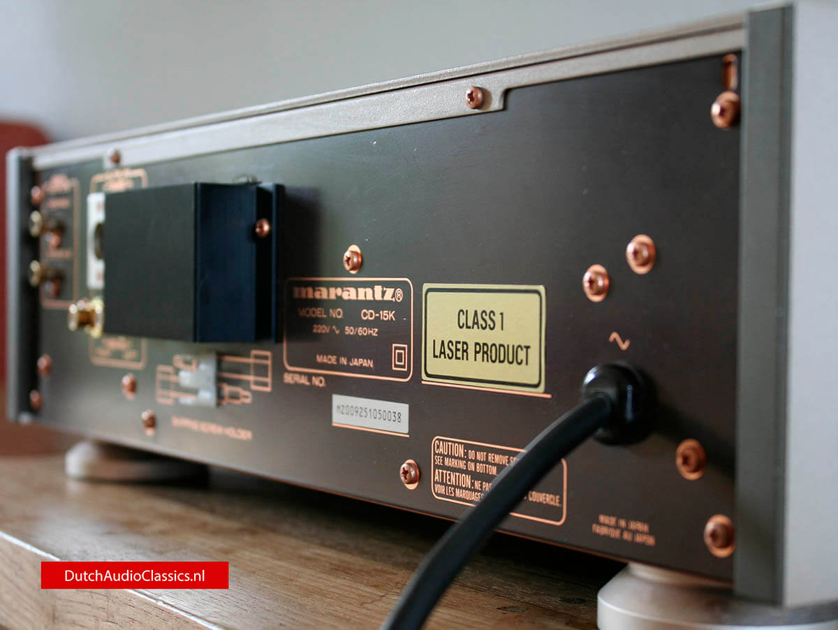 Marantz CD15 cdplayer - DutchAudioClassics.nl