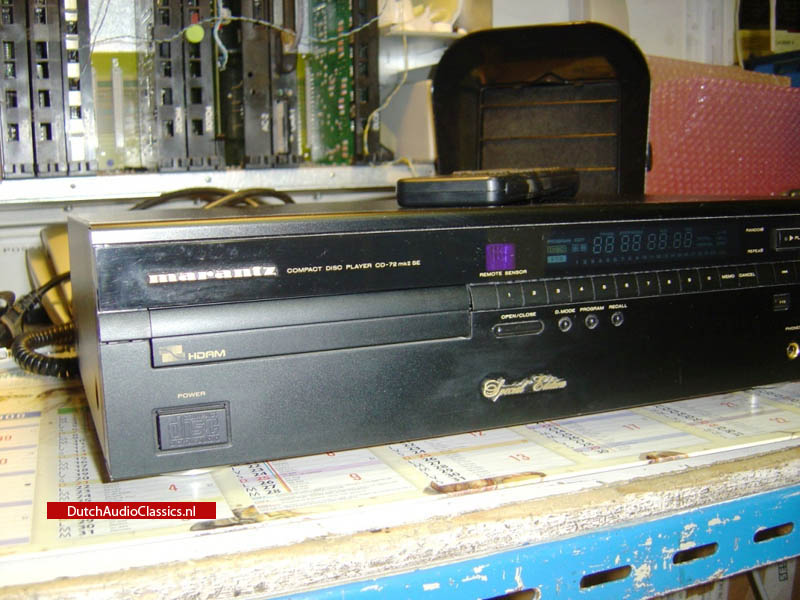 Marantz cd72 MKII SE Special Edition - DutchAudioClassics.nl