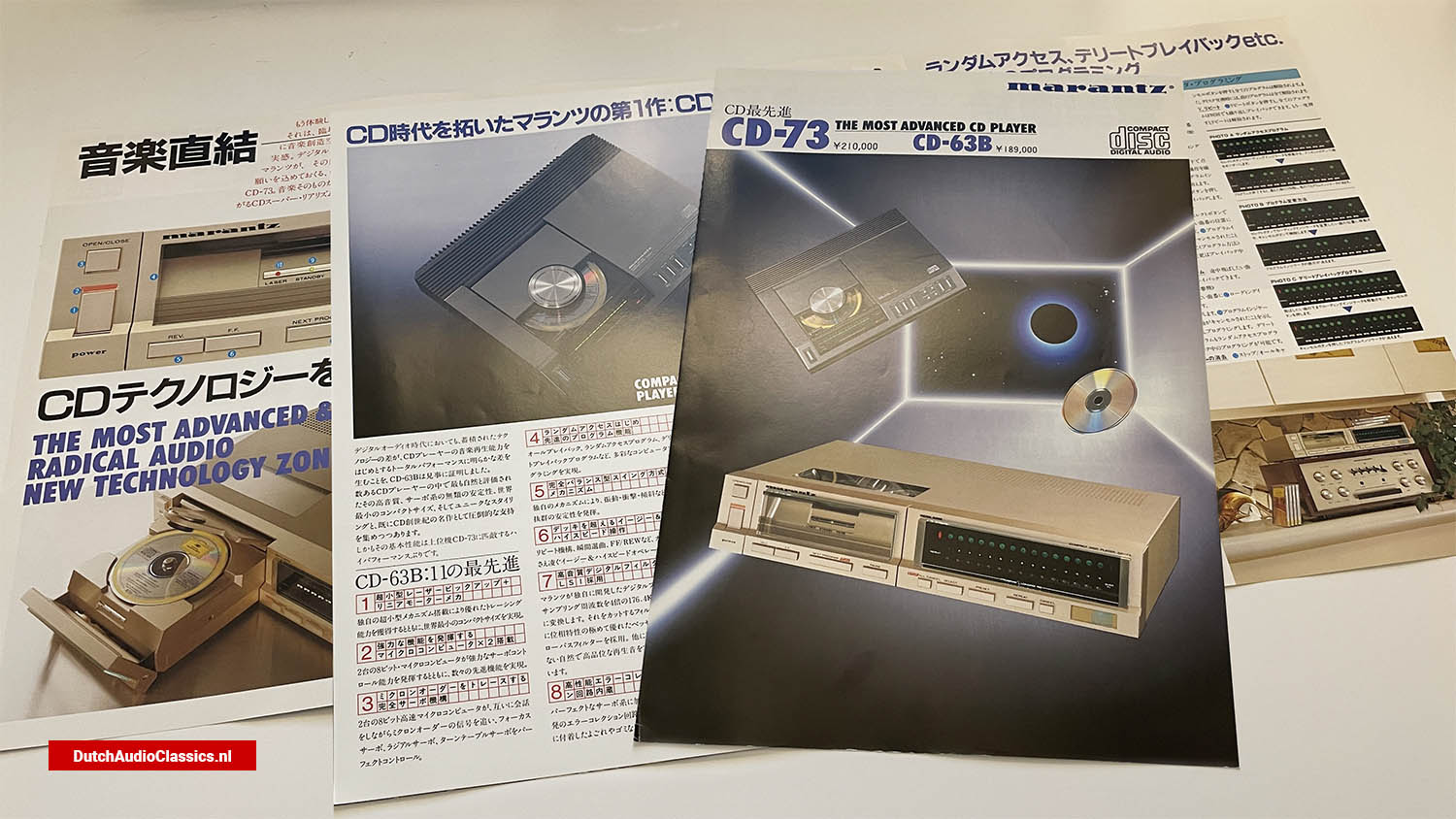 Marantz CD73 - DutchAudioClassics.nl