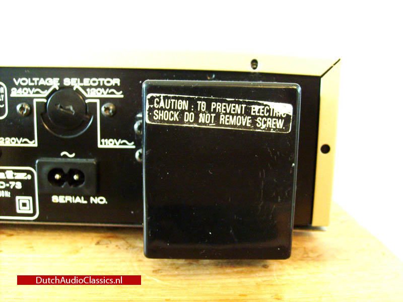 Marantz CD73 - DutchAudioClassics.nl