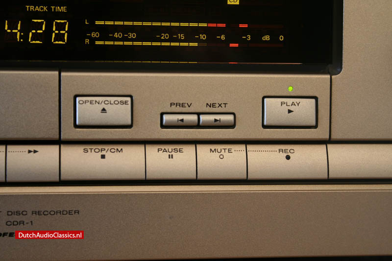 Marantz CDR1 CD recorder - DutchAudioClassics.nl