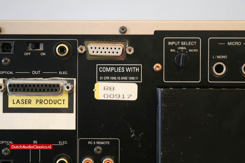 Marantz CDR1 CD recorder - DutchAudioClassics.nl