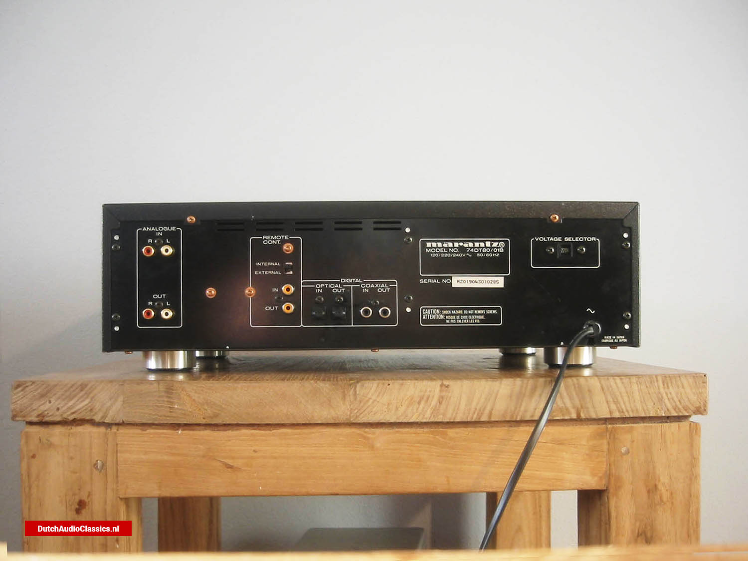 Marantz DT80 DAT recorder - DutchAudioClassics.nl