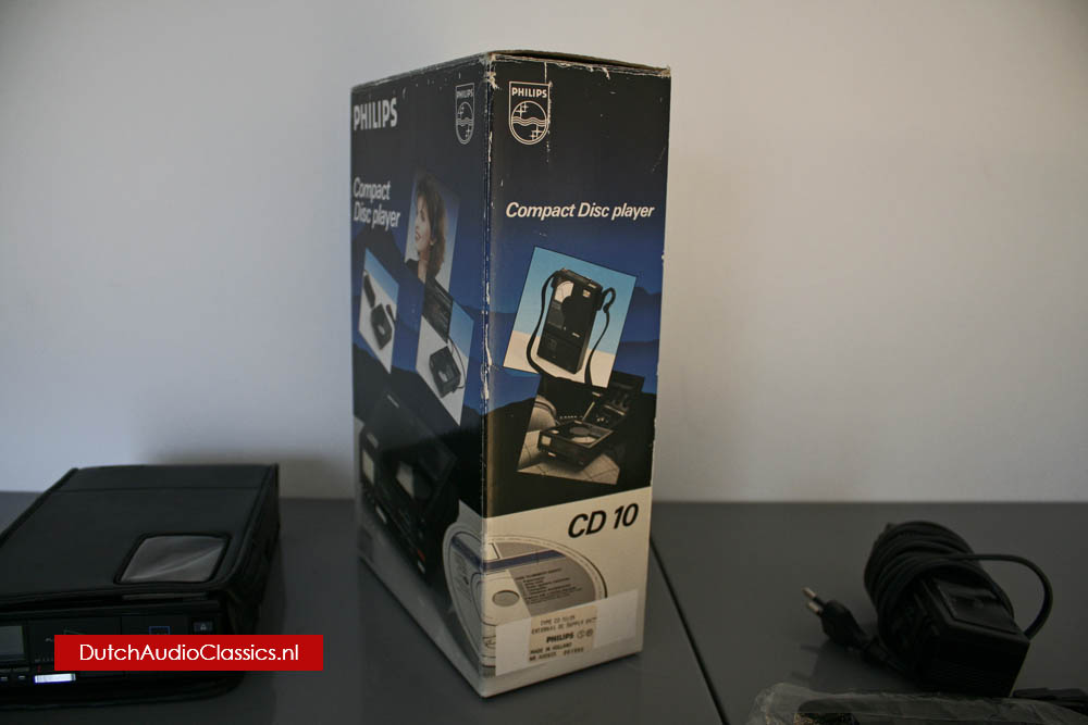 Philips CD10 portable cdplayer - DutchAudioClassics.nl