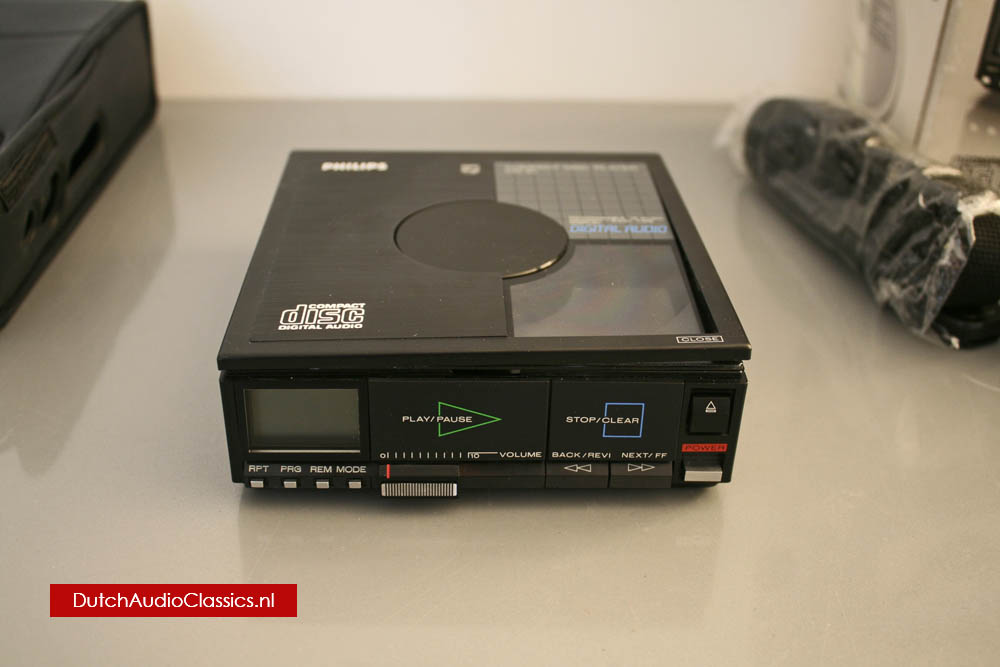 Philips CD10 portable cdplayer - DutchAudioClassics.nl