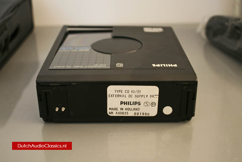 Philips CD10 portable cdplayer - DutchAudioClassics.nl