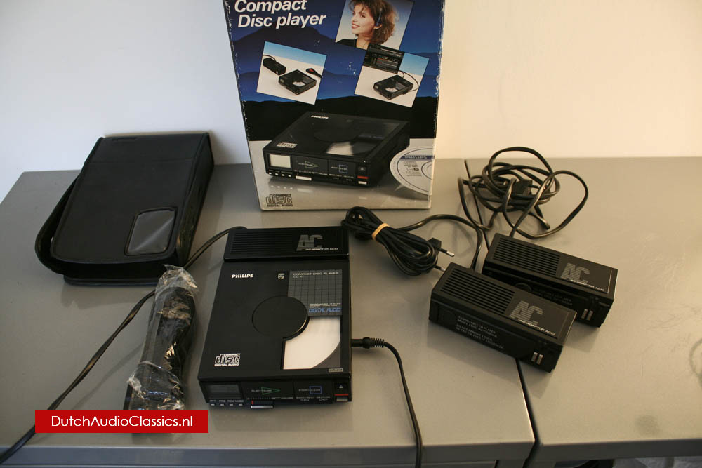 Philips CD10 portable cdplayer - DutchAudioClassics.nl