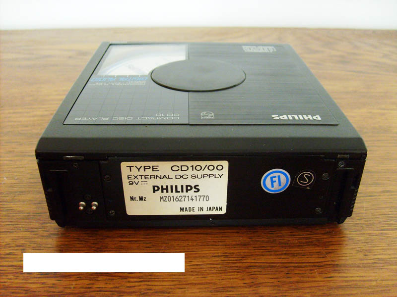 Philips CD10 portable cdplayer - DutchAudioClassics.nl