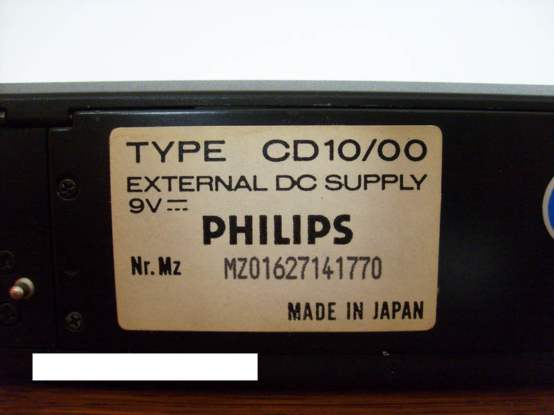 Philips CD10 portable cdplayer - DutchAudioClassics.nl