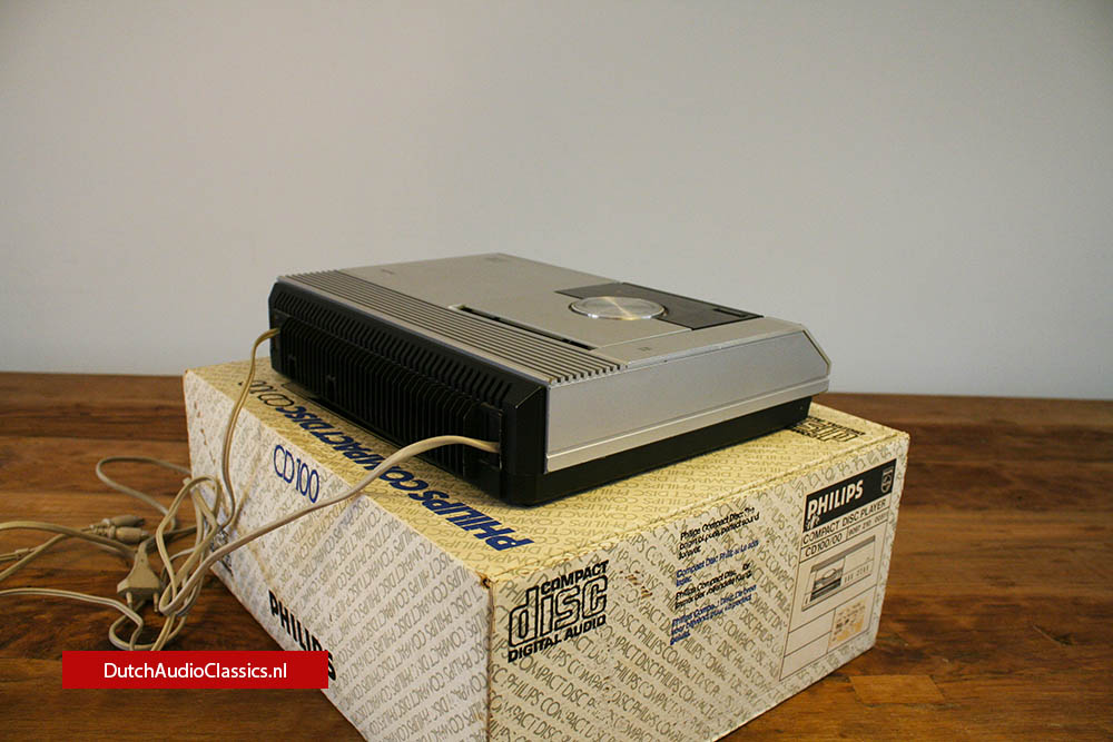 Philips CD100 cdplayer prototype nr 29 - DutchAudioClassics.nl