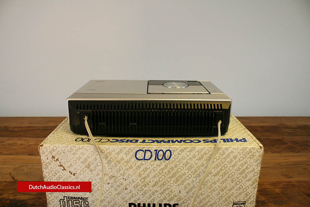 Philips CD100 cdplayer prototype nr 29 - DutchAudioClassics.nl