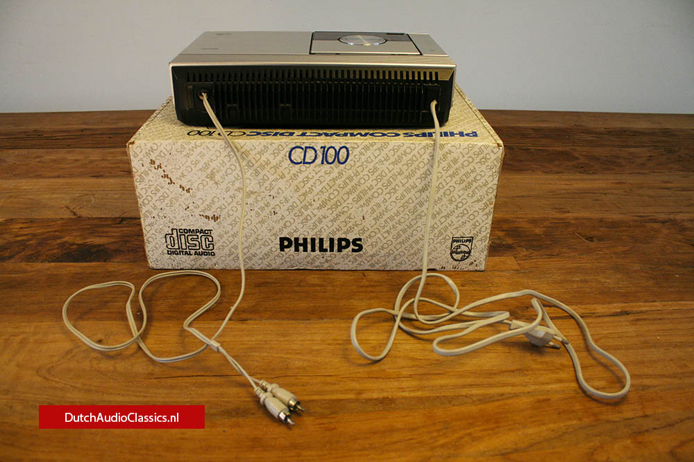 Philips CD100 cdplayer prototype nr 29 - DutchAudioClassics.nl
