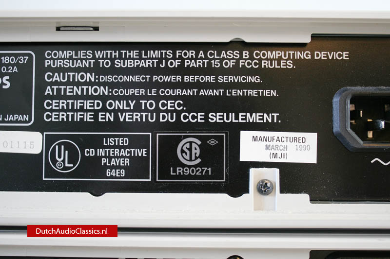 Philips CDI-180 Professional CD-Interactive system - DutchAudioClassics.nl